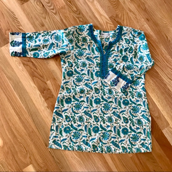 Westside | Tops | Westside V Neck Tunic Top Lightweight 0 Cotton | Poshmark
